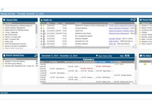 Legal Case Management Software, System | Legal Files